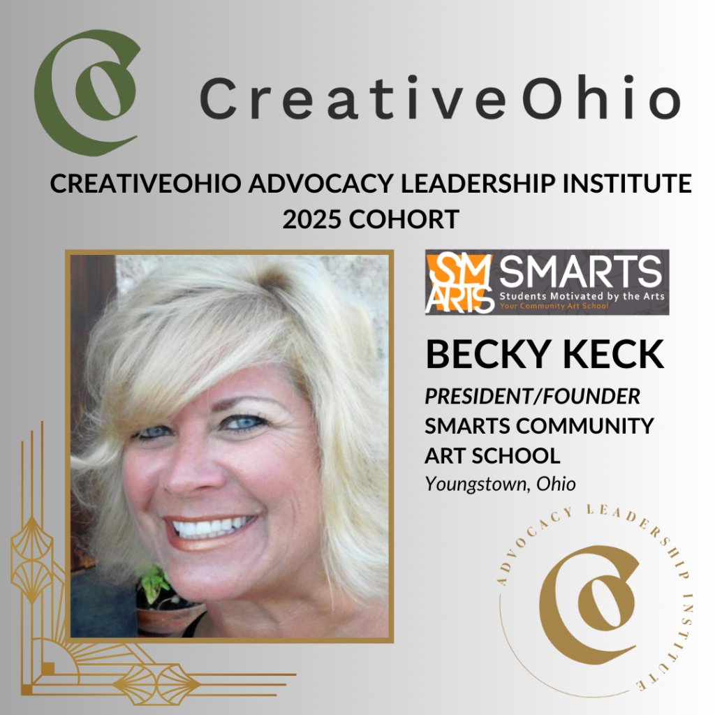SMARTS President Selected for Inaugural Creative Ohio Advocacy Leadership Institute – SMARTS